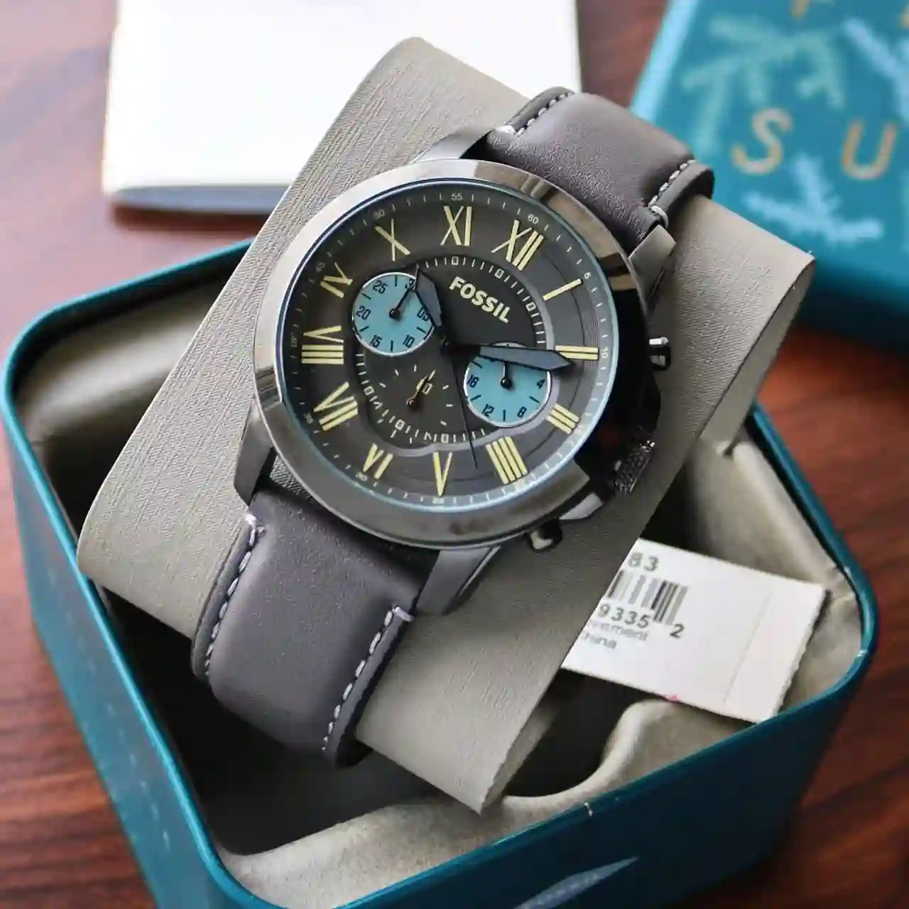 Fossil Chronograph First Copy Watch Delhi – Leather Strap